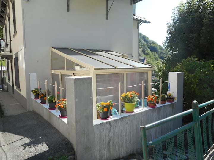 Studio En Résidence En Rdc Veranda, Wifi - Barèges