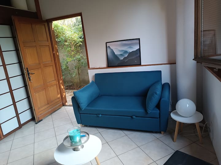 Chaleureux Studio Avec Jardin 20 Min De Paris - Eaubonne