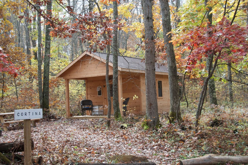Glamping - Cozy Hut - Cortina - Huts for Rent in Oakland, Maryland ...