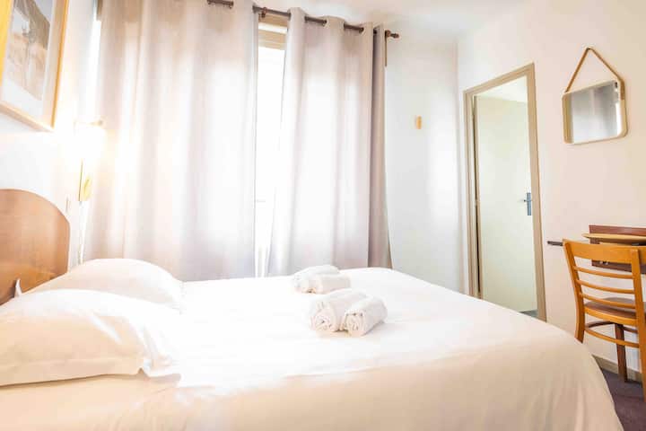 Chambre Double Long Séjour - Anglet