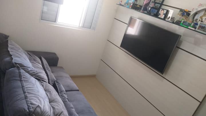 Apto Completo, 03 Quartos, Wi-fi, Garagem, Centro - São José dos Pinhais
