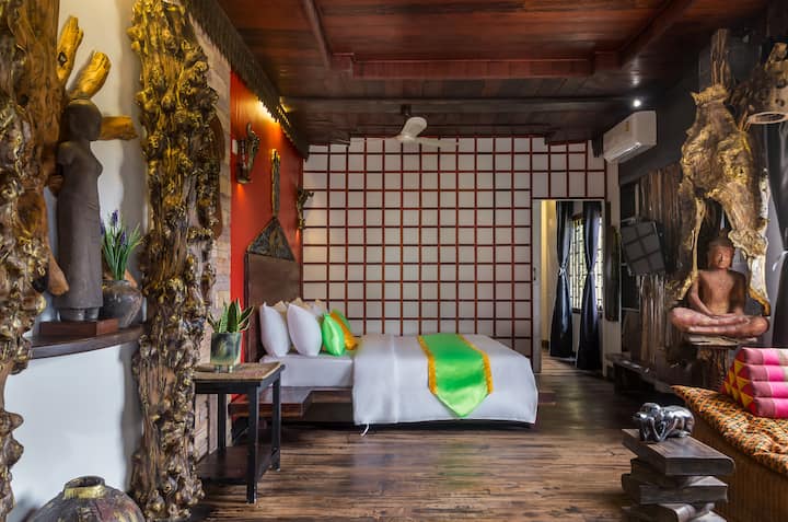 Art House 4 Bedm With Privatepool, Close To Angkor - Cambodia