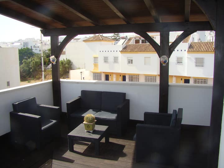 Duplex En El Centro, Con Vista Mar Y Parking Grat - El Palmar de Vejer
