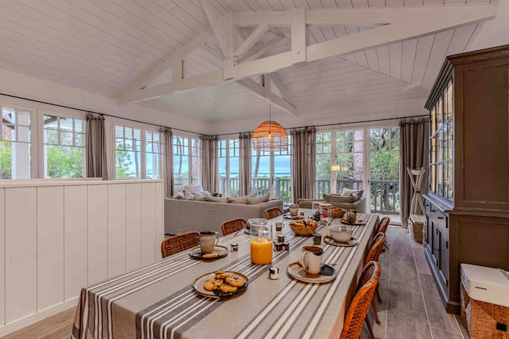 Magnifique Villa Avec Vue Mer Plage à 5 Mn à Pied - Arcachón