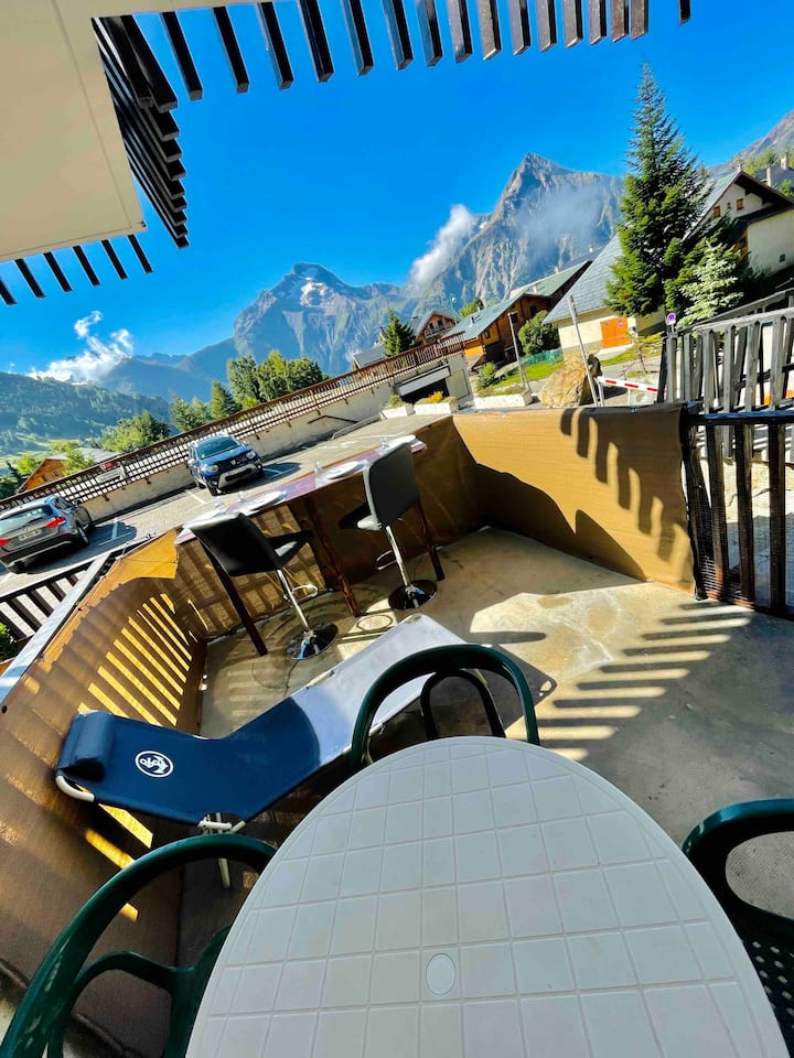 Pied De Piste Plein Sud Avec Terrasse - L'Alpe d'Huez