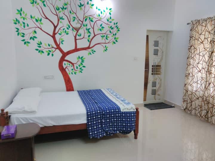 Palm Bay Beach Residency Luxury Bedroom-varkala - Varkala