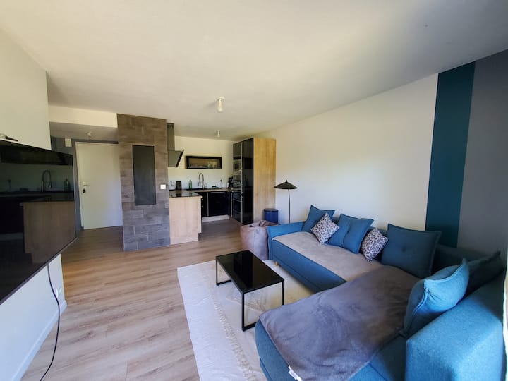 Appartement T2 Avec Espace Terrasse Et Jardin - Baden