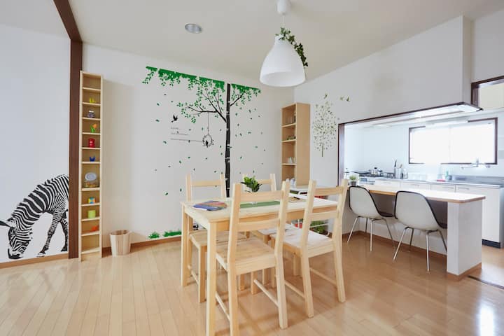 Sleeps 8, Perfect For Groups! Renovated 1ldk/001 - Matsudo