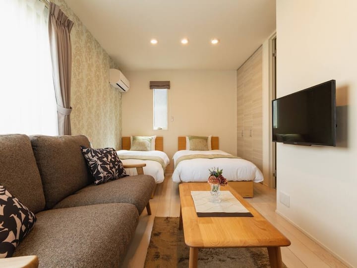 A【39㎡】4 Min From Haiki Station | 6 Single Beds - Sasebo