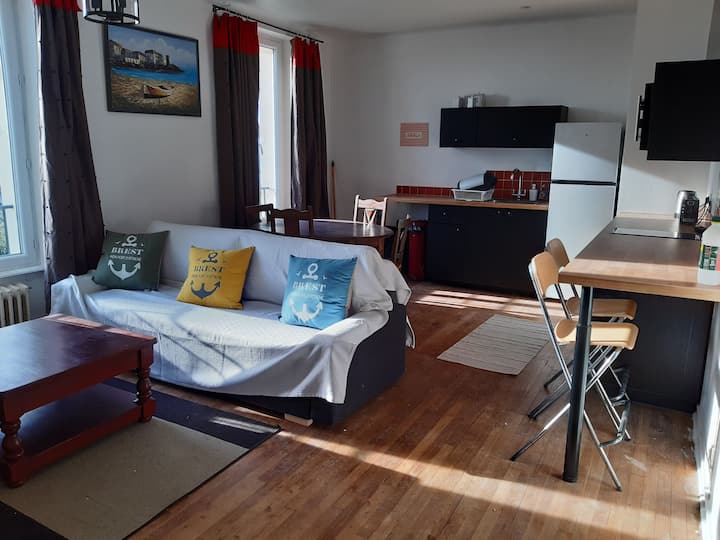 Superbe Appartement Avec Vue Sur La Rade De Brest - Brest
