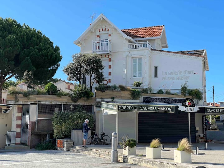 Villa Vue Mer, Accès Direct Plage, Plein Centre - Royan