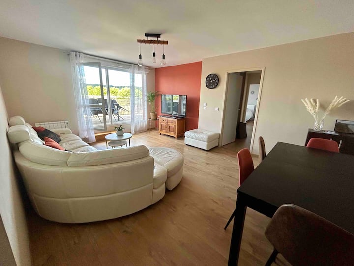 Roof Top/rouen/terrasse/2 Garages - Rouen