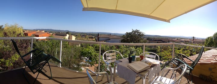 Apartament Amb Piscina Privada, Ac  I Gran Vista - Torroella de Montgrí