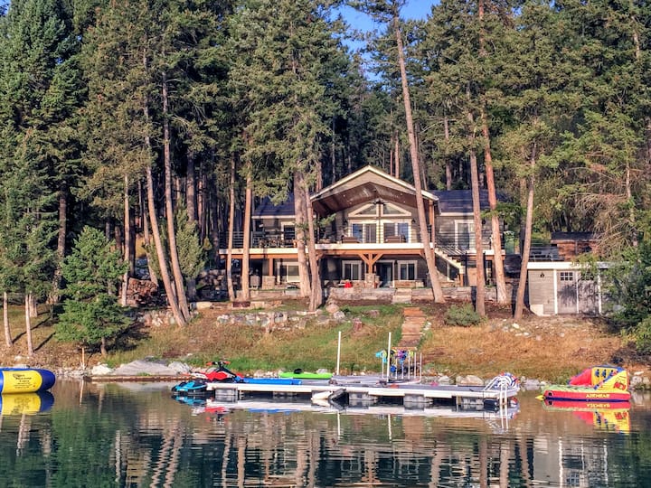 Beautiful Lake Front Cabin On Foys Lake - Kalispell, MT