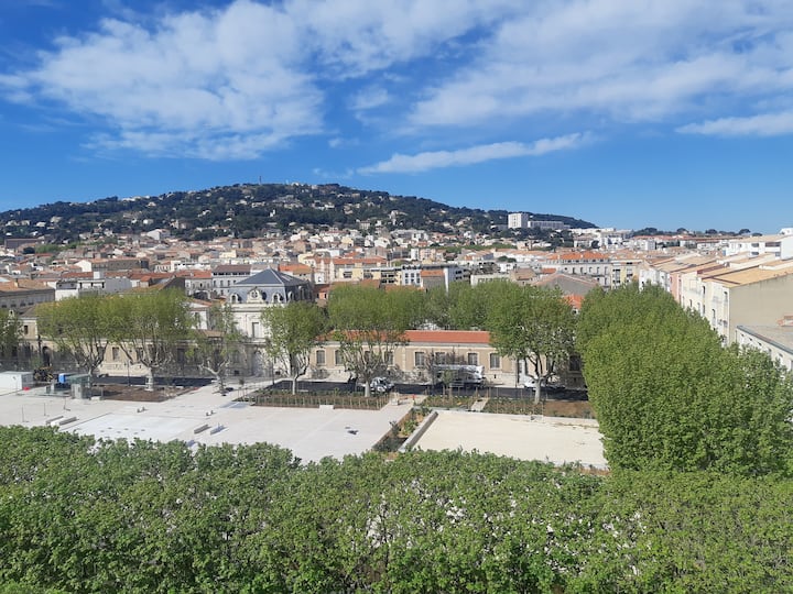 3 Pièces -Centre Ville - Vues Imprenables - Sète