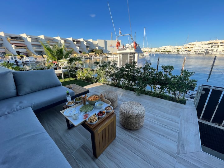 Marina Avec Jardin A 30 Mètres De La Plage - Le Grau-du-Roi