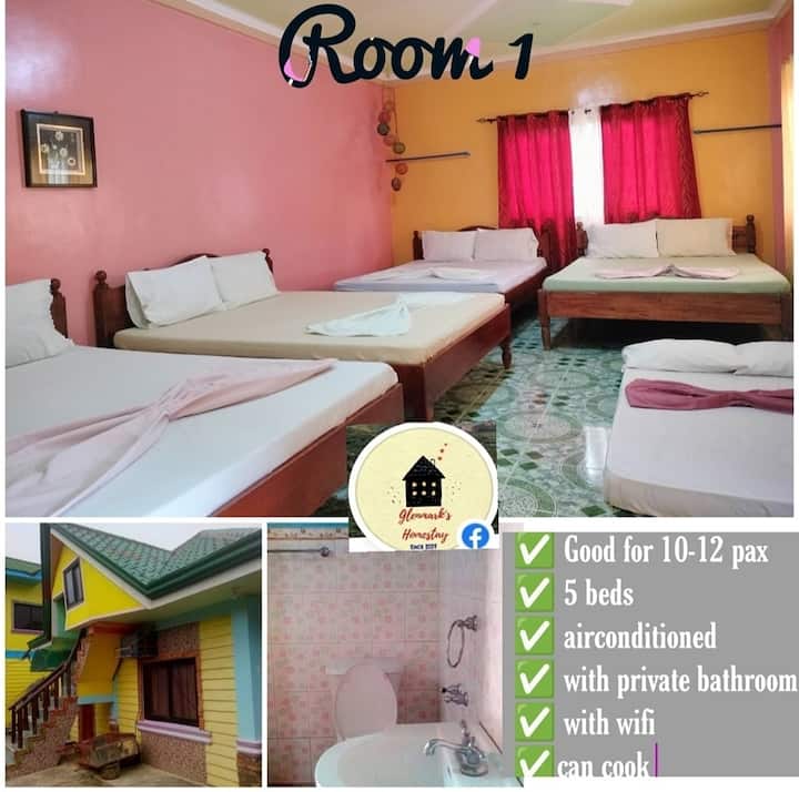 Room 1 - Good For 10-12 Pax
Glenmark's Homestay - Pagudpud