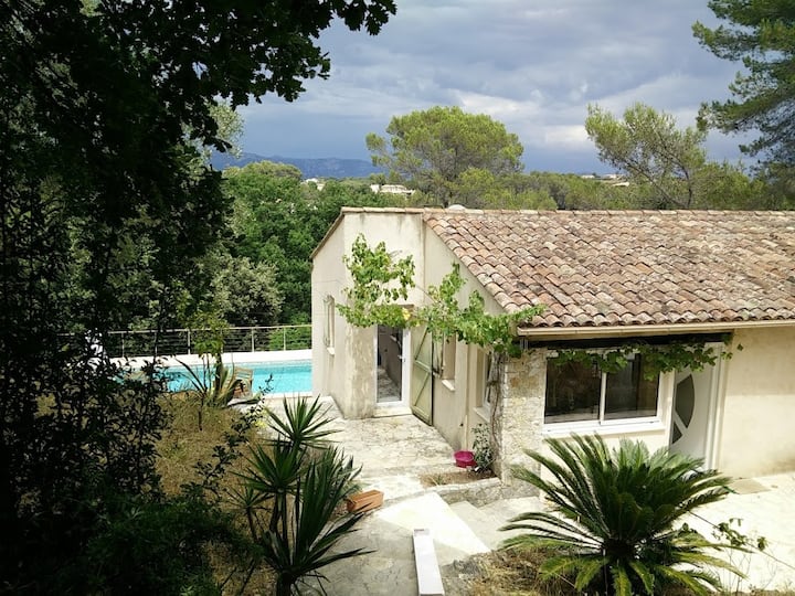 Guest House Sous Les Pins Entre Mer Et Montagne - Roquefort-les-Pins