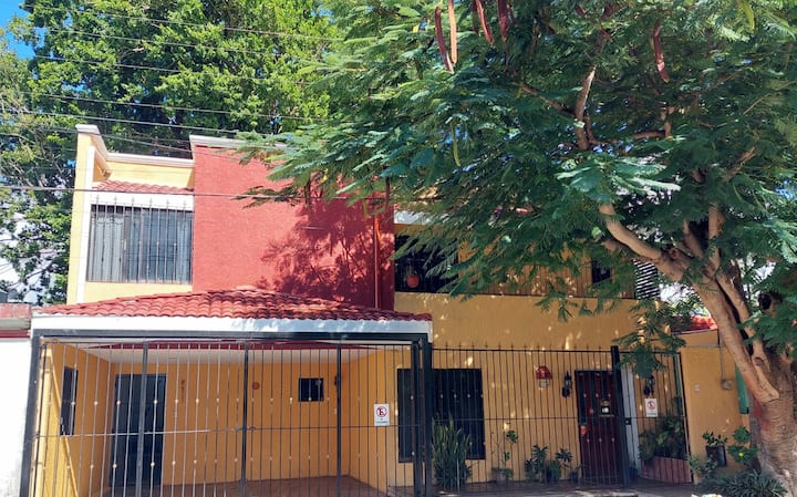 Casa Flamboyán Cerca De Paseo Montejo Y De Otros. - México