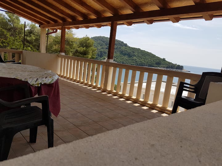 Villa Hansal #5 "Jany" Cosy Apt. Bay View Terrace - Mljet
