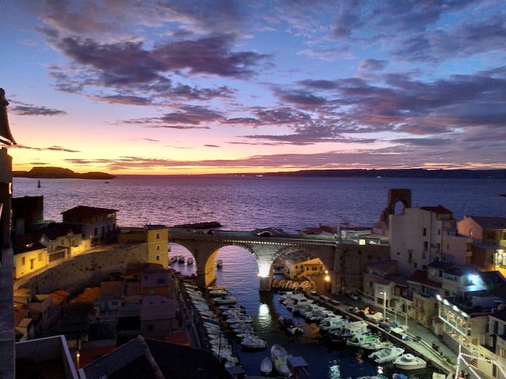 Vallon Des Auffes House With Breathtaking Views - Marseille