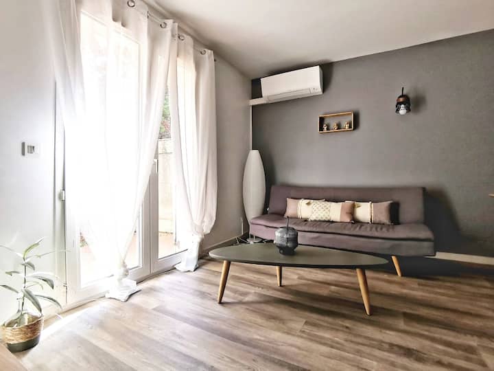 Les Quatre Loges - Joli T2 Jardinet Et Parking#2 - Aix-en-Provence