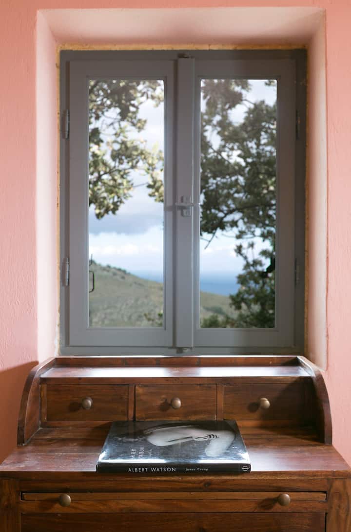 Kea, Gardener's House With Great Sea View - Kea