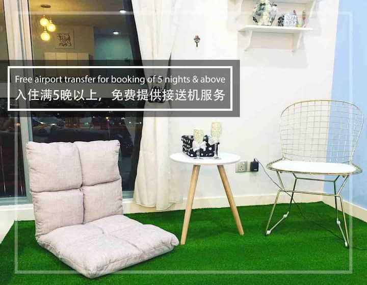 Sam 8@loft Imago / 3 Bedroom / Imago商场楼上公寓/ - Kota Kinabalu