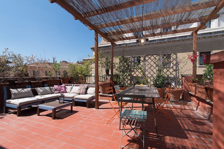 Cosimato Terrace Penthouse - Rome