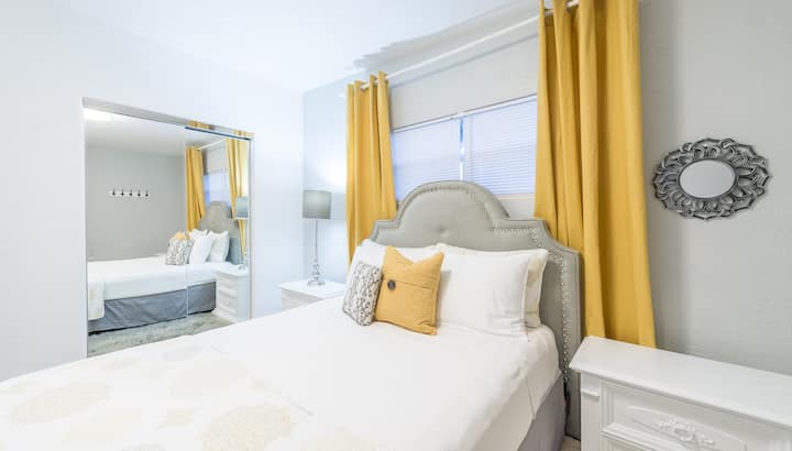 2/1 Airport Duplex By The Park - Orlando