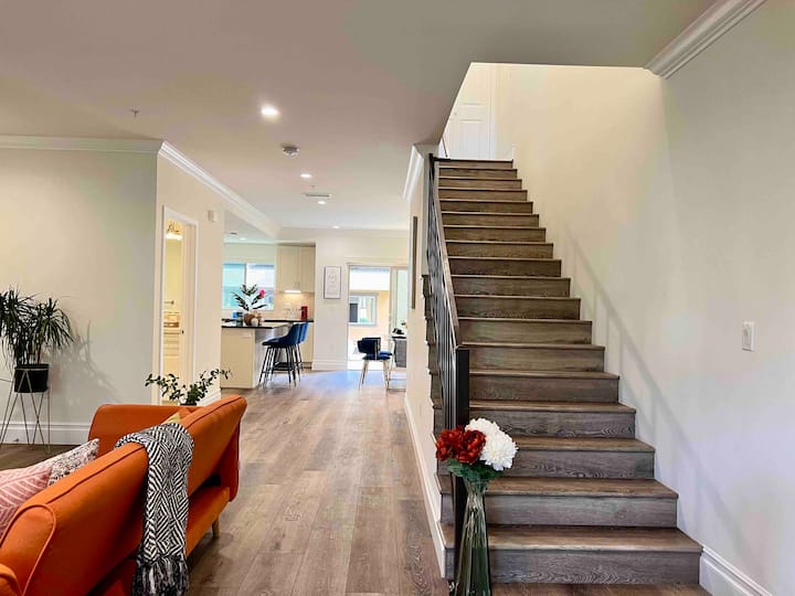 Jie's Chic Pasadena Duplex Apartment In Prime Area - 패서디나
