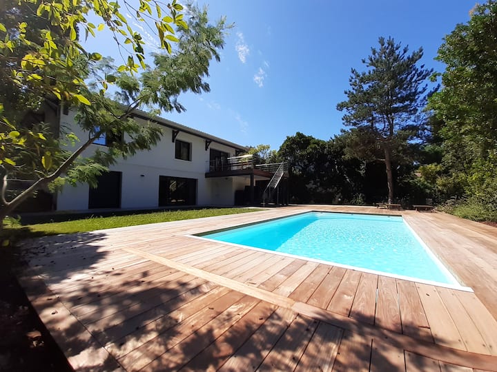 Pereire Villa Contemporaine Avec Piscine Chauffée - Arcachon