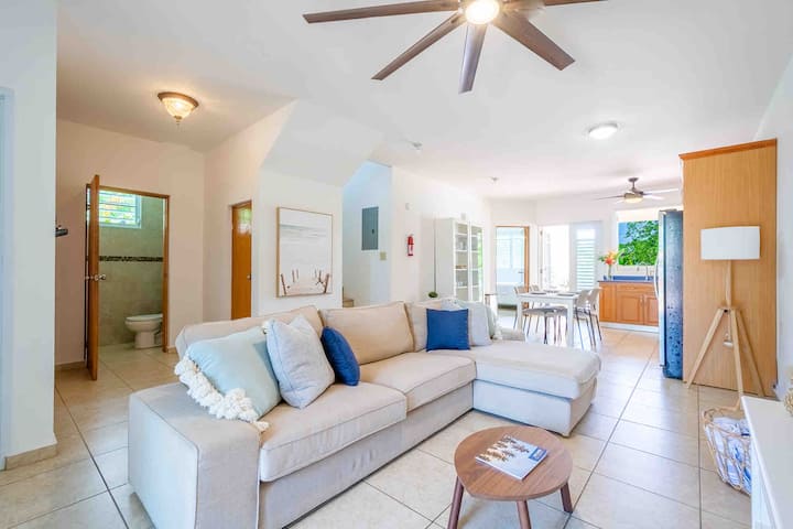 Quiet Stella Duplex Left: Beach Walk - Rincón