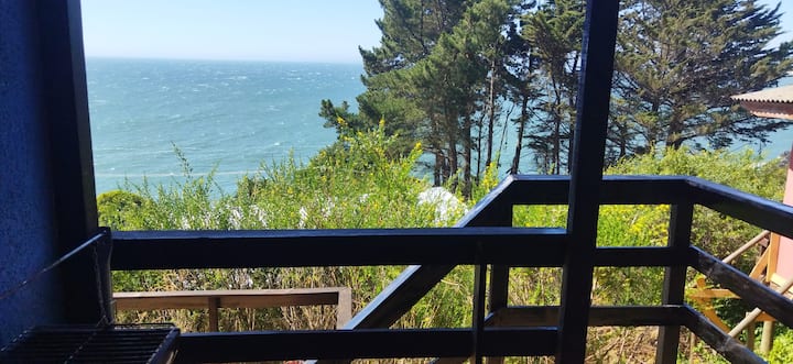 Cabaña Azul !Increíble Vista! - Pelluhue