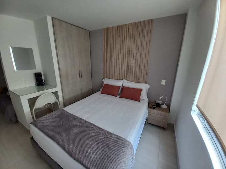 Apartaestudio Amplio, Acogedor, Central En Pereira - Pereira