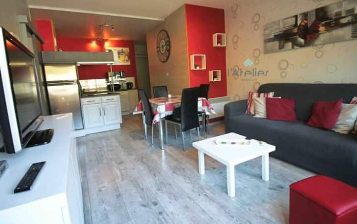 St Lary Appartement T3 - 5 Personnes Avec Terrasse - Saint-Lary-Soulan
