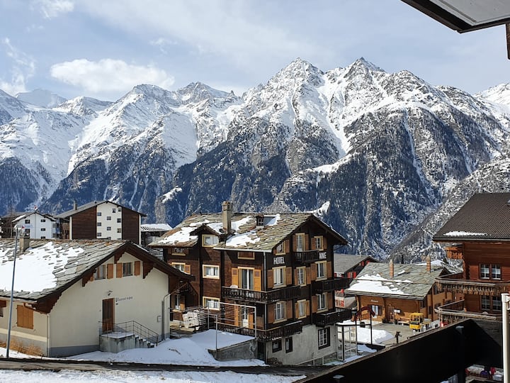 Im ❤ Von Grächen - 4.5 Zimmer Mit Schöner Aussicht - Grächen