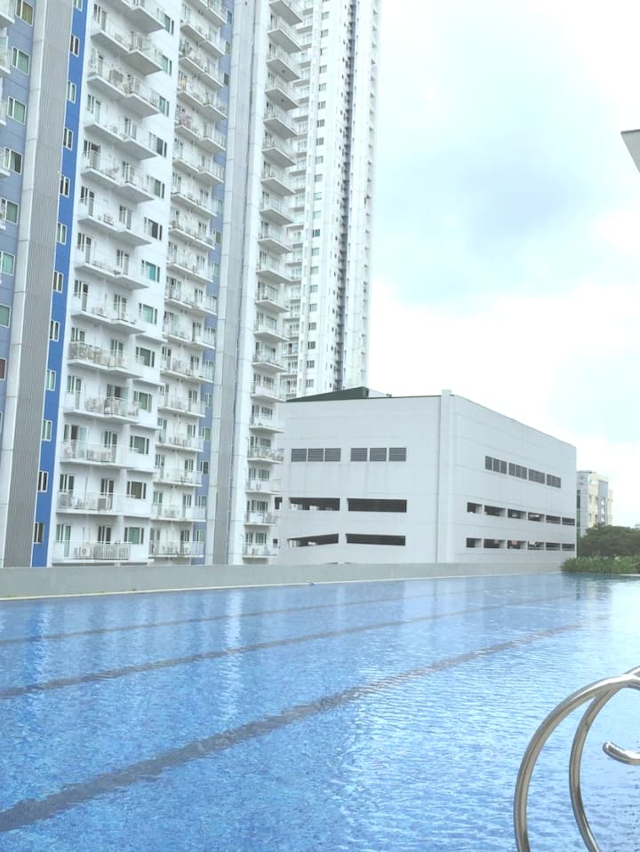 1br Promo City View Wi-fi Netflix Grass Residences - Quezon City