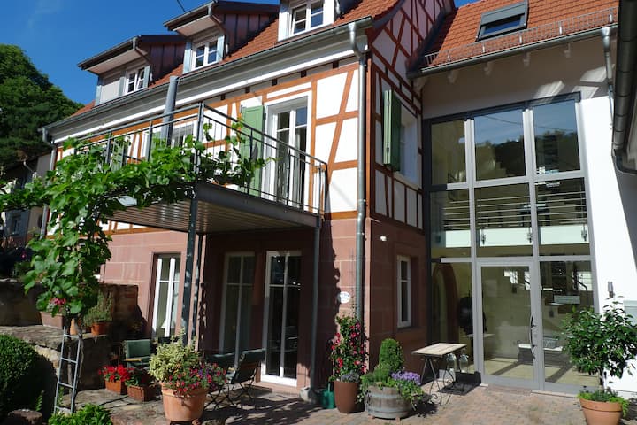 Winzerhaus Südpfalz, Dachgeschosswohnung - Bad Bergzabern