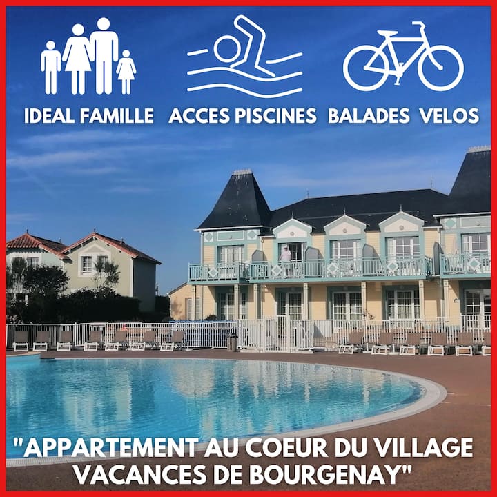 Appartement-5 Pers-vue Piscines-village Vacances - Talmont-Saint-Hilaire