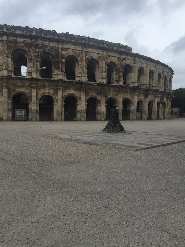 À Deux Pas Des Arènes Appartement Avec Mezzanine - Nîmes