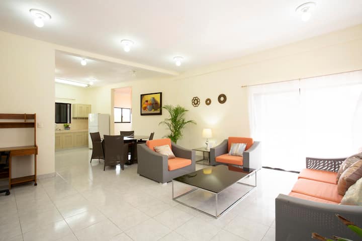 Downtown Large & Comfy Family Apartment - Cozumel