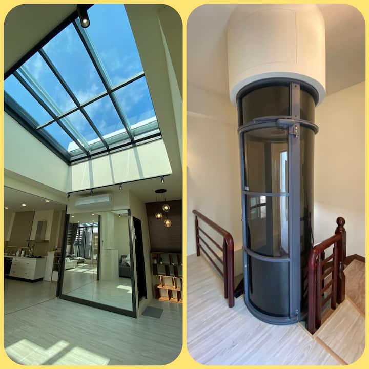 《太空梭電梯觀星民宿》歡迎5-8人經濟包層，45坪大的空間，3套房2廳2陽台，《一天只接待一組客人》 - Taitung County