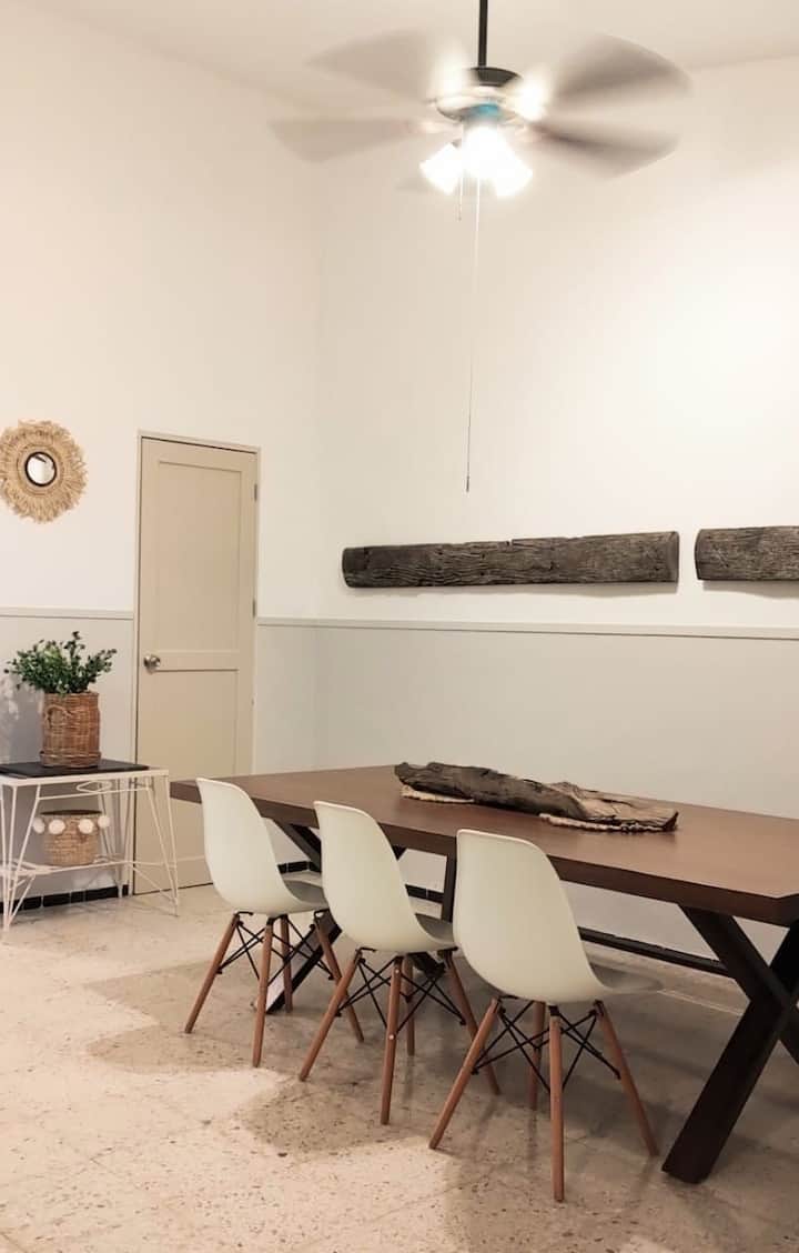 Casa Corazona A 50m Del Hermoso Paseo De Montejo - Mérida