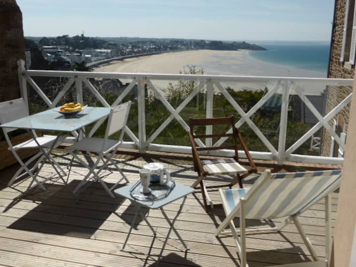 Maison Avec Superbe Vue Sur Mer Au Val André - Pléneuf-Val-André