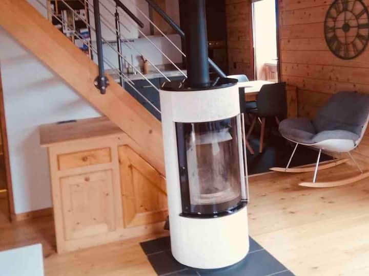 Duplex 6 Personnes à Montalbert Avec Poêle à Bois - La Plagne