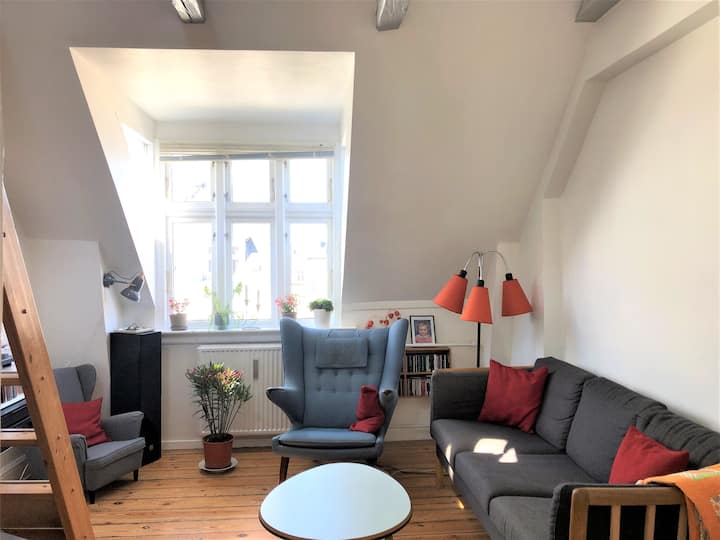 Bright And Charming 100sqm Penthouse - Kopenhagen