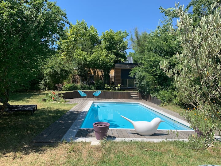 Maison Avec Piscine Et Grand Jardin Proche De Lyon - Rillieux-la-Pape