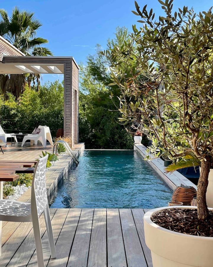 Villa Bohème Chic à Bandol – Confort & Détente - Le Castellet