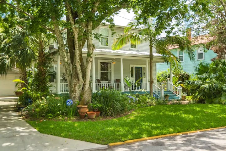 Heart Of Downtown Casa Saragossa - Circa 1920 - St. Augustine, FL